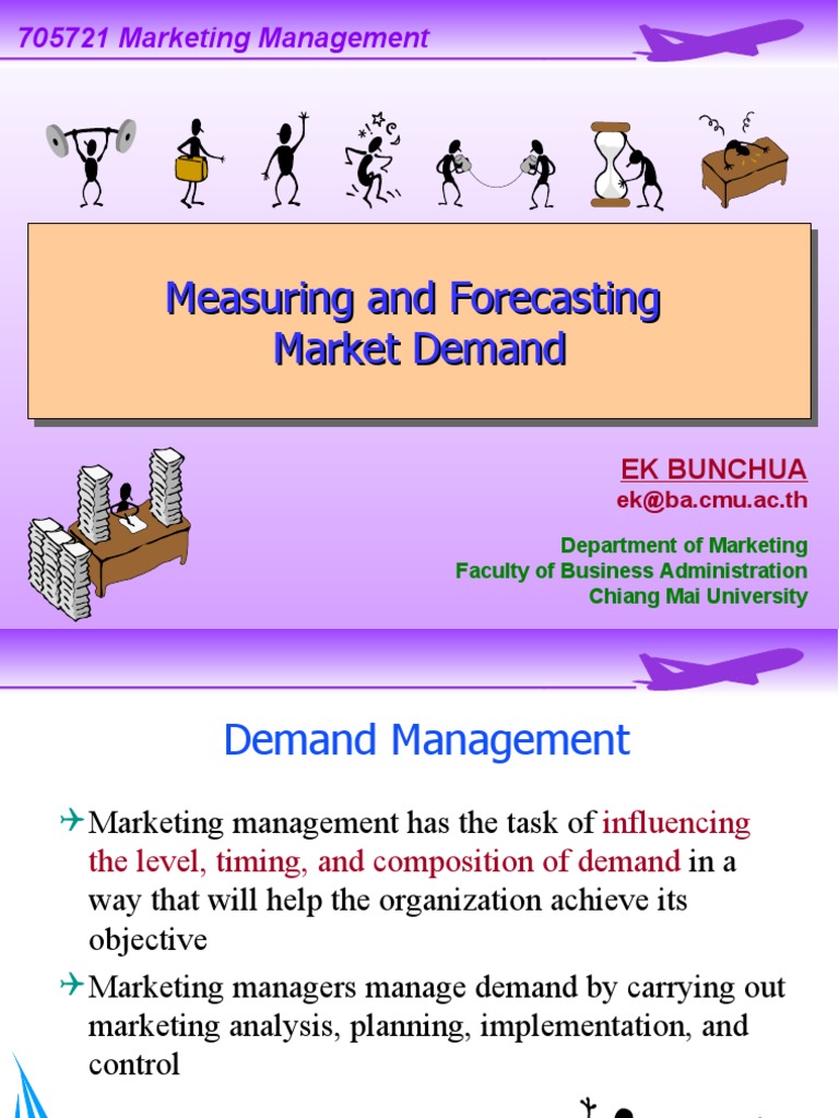 MKTG MGT Measuring & Forecasting Market Demand | PDF | Marketing ...