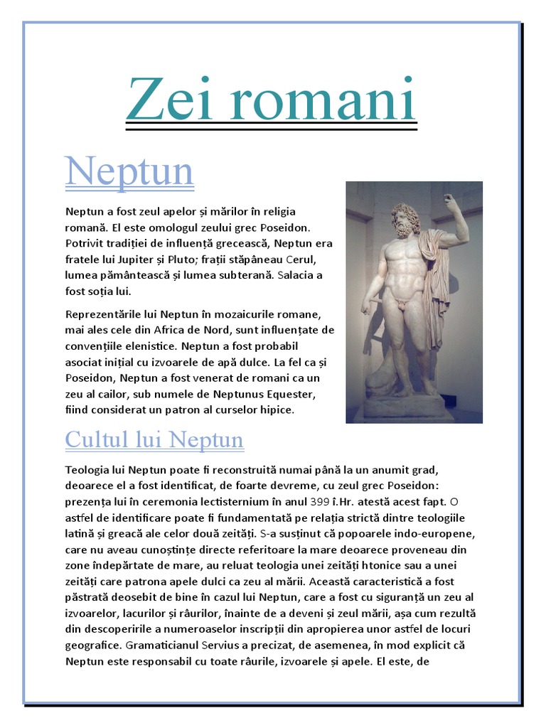 Zei Romani | PDF
