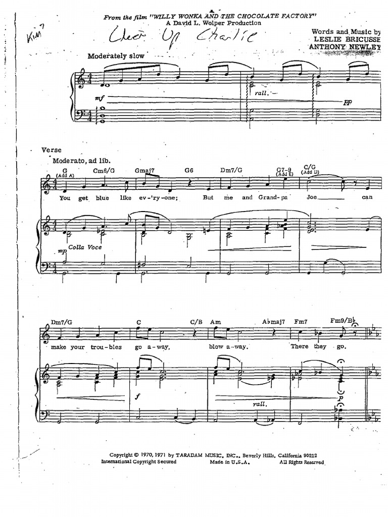 Cheer Up Charlie | PDF