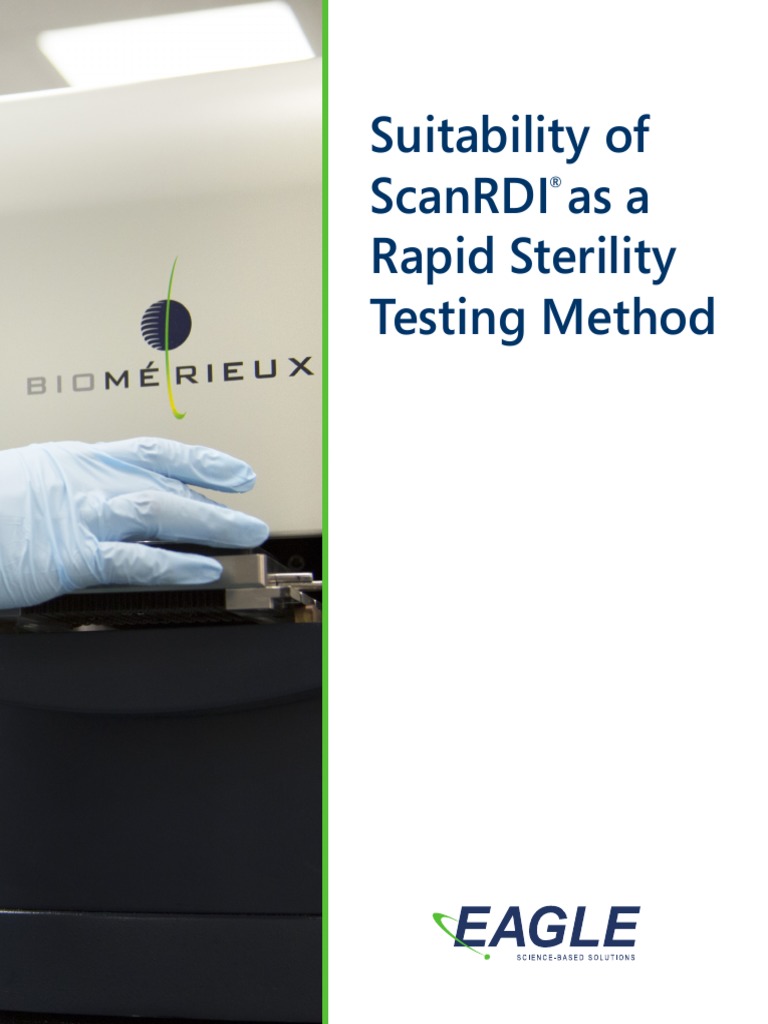 ScanRDI Suitability of ScanRDI As A Rapid Sterility Testing Method ...