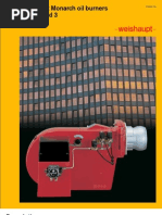 Quemador Riello - RL - 70 - 100 - 130 - Manual | PDF | Boiler | Transformer