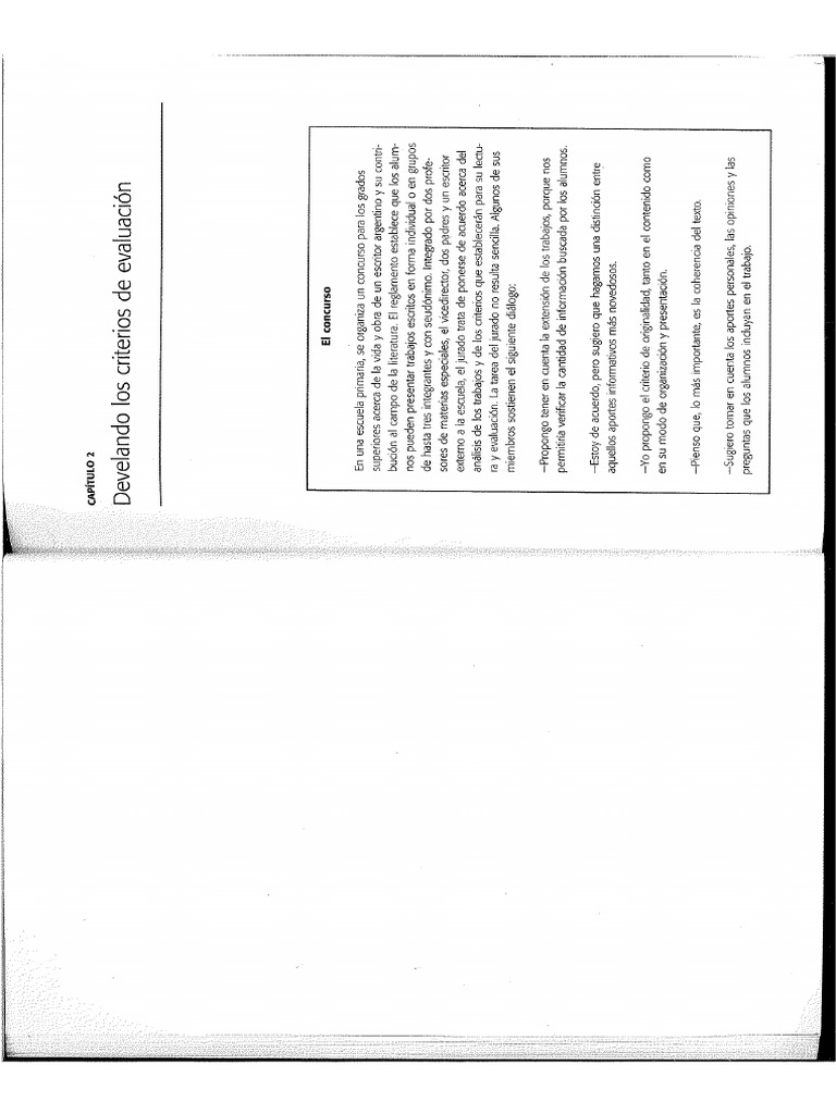 Evaluar para Aprender-Cap 2-Anijovich | PDF