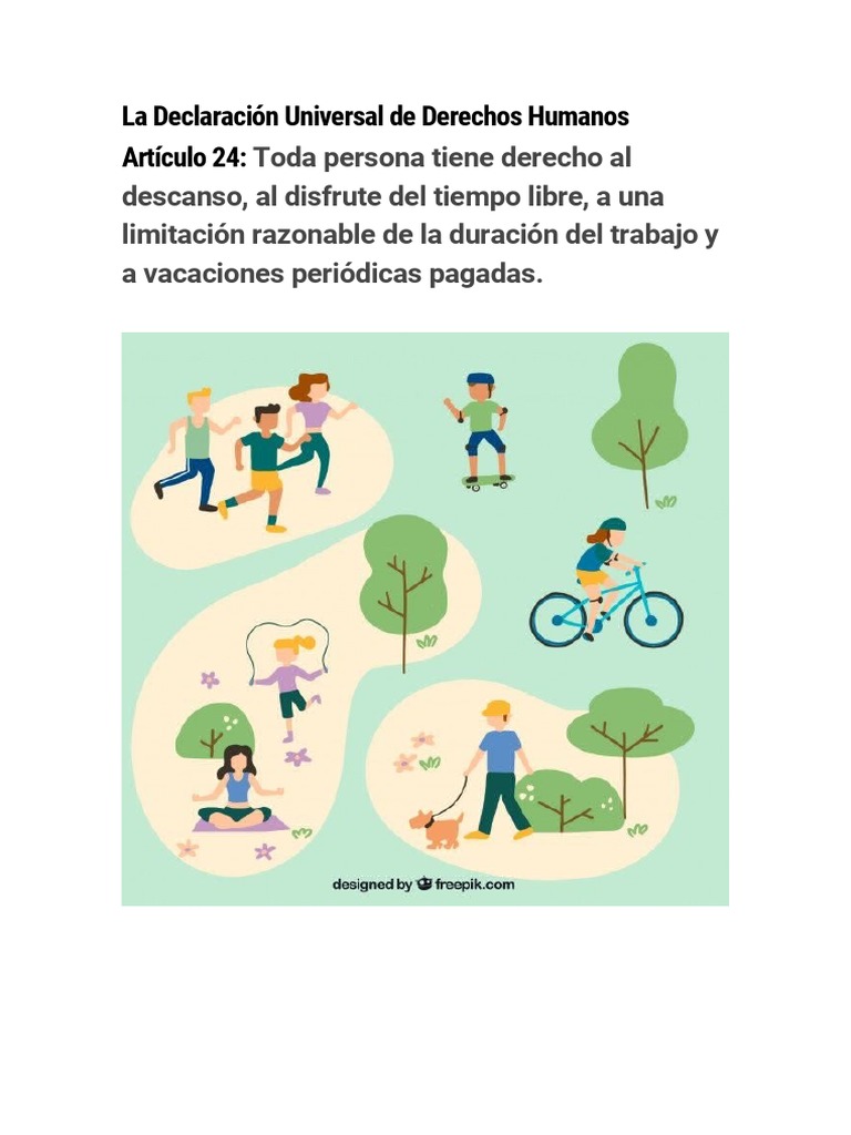 Actividad Artículo 24 | PDF