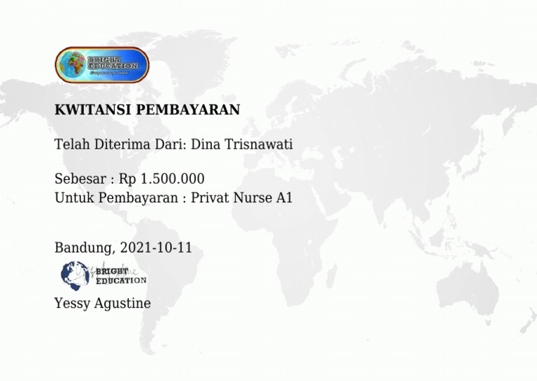 Contoh Kwitansi Softfile | PDF