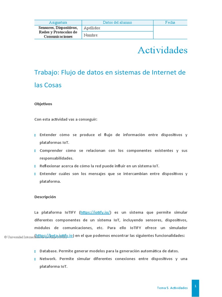 Mindu06 t5 Tra | PDF | Internet de las Cosas | Red de computadoras