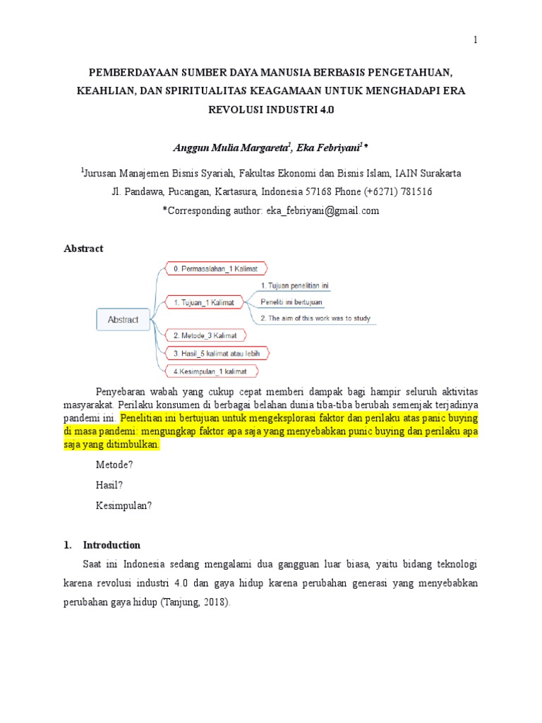 Masteran Format Artikel-1 | PDF