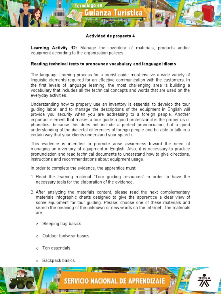 Evidence - 3 - Audio - Reading - Technical - Texts - To Pronounce ...