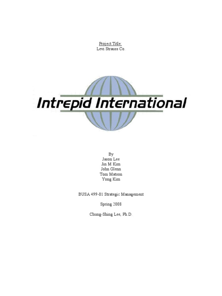 Levi | PDF | Finance & Money Management