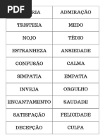Lista de Sentimentos Positivos e Negativos de A A Z - Dicio, Dicionário ...