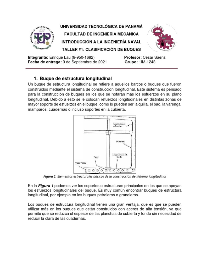 Taller 1-Enrique Lau | PDF | Pandeo | Buques