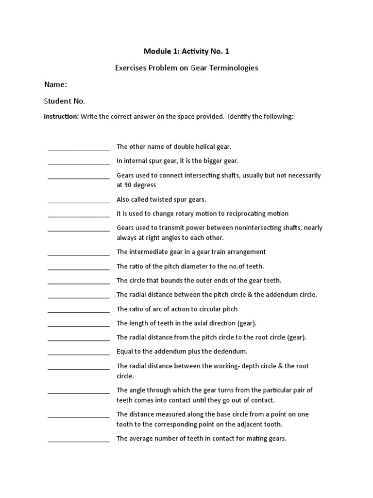 Module 1 Activity No. 1 | PDF | Technology & Engineering