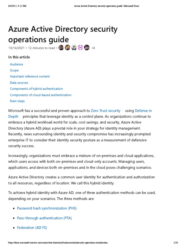 Azure Active Directory | PDF | Active Directory | Microsoft Azure