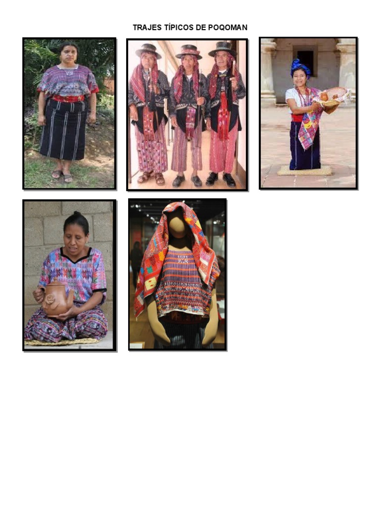 Trajes Típicos de Poqoman | PDF