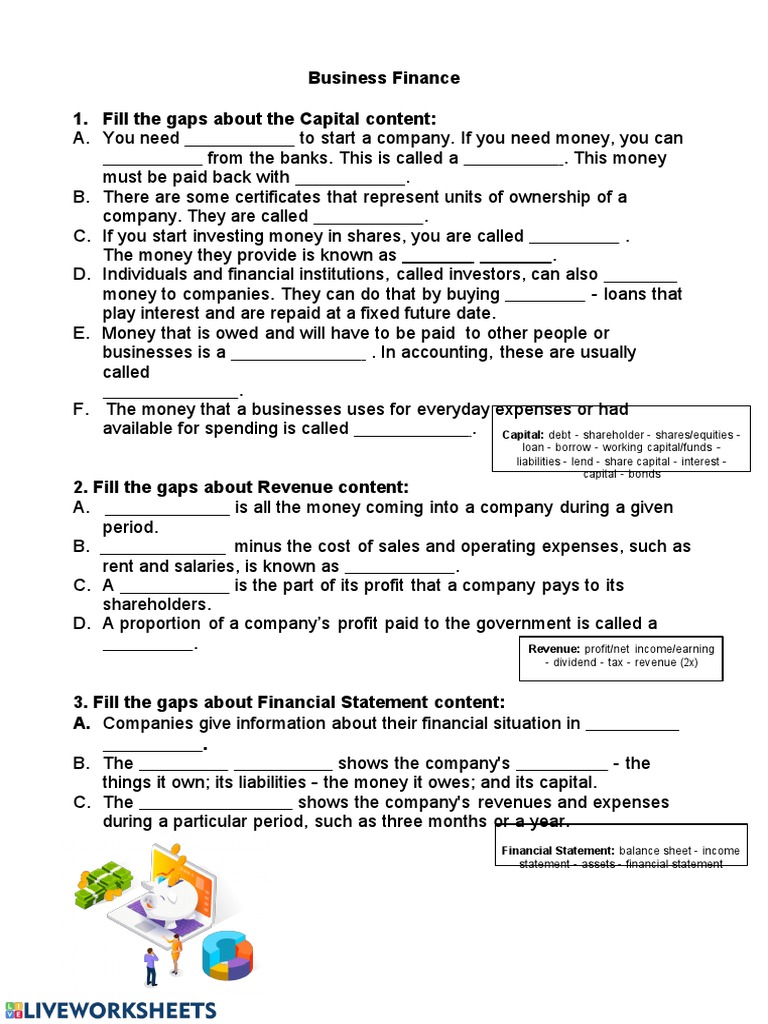 Test Business and Finance | PDF | Revenue | Expense