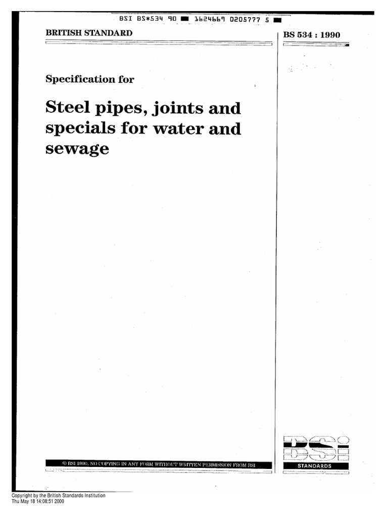 BS 534-1990 | PDF