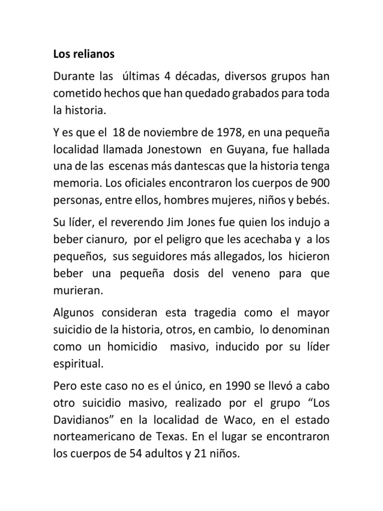 El Peligro de Los Raelianos | PDF