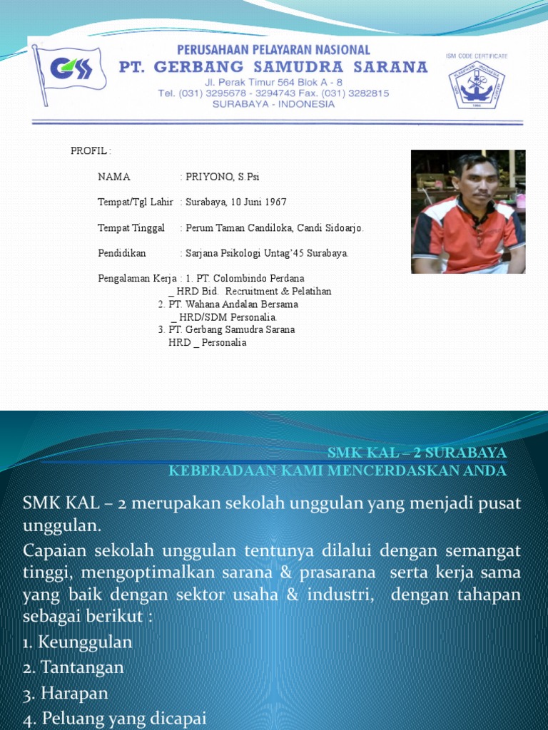 Materi Dari PT Gss | PDF