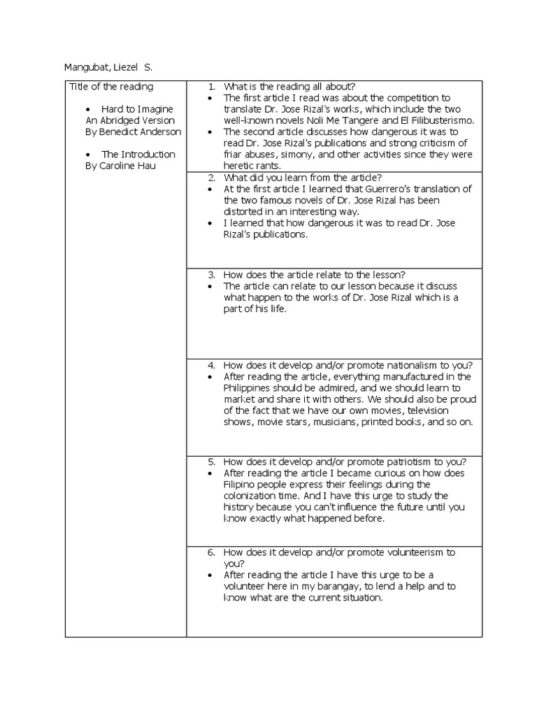 TWC Worksheet 1 A | PDF | Philippines