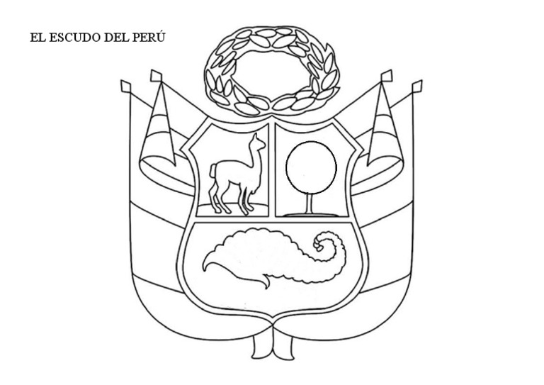 Escudo Del Peru para Imprimir | PDF