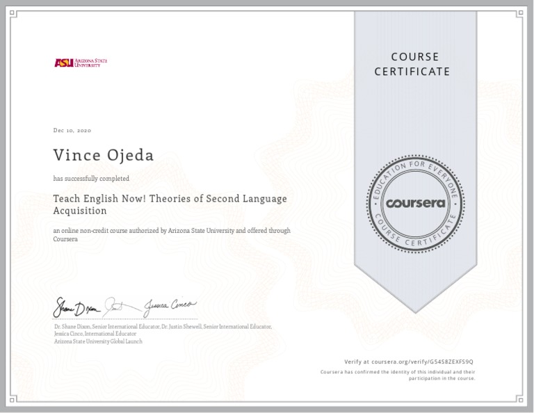 A.Coursera Course2 Teach English Now | PDF