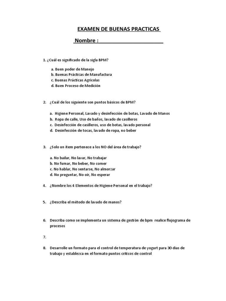 Examen BPM | PDF