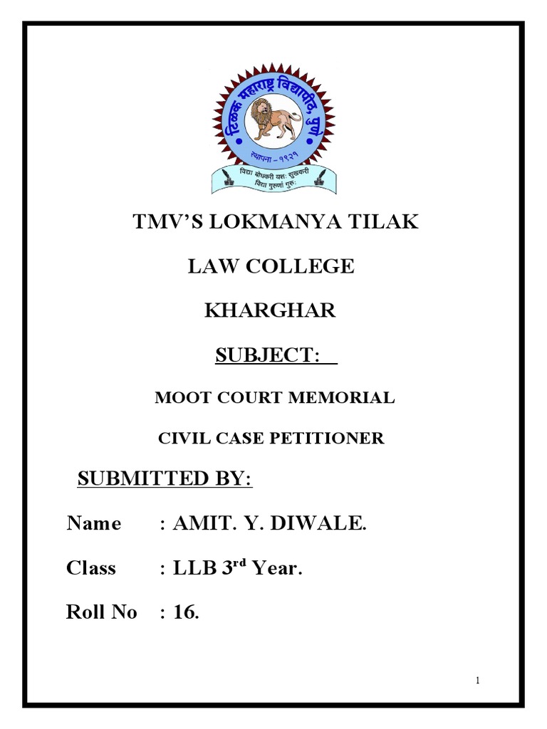 Bombay High Court Civil Writ Petition | PDF | Leasehold Estate ...