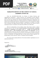 Reflection Notes Cot # 1: Don Mariano C. San Juan High School | PDF ...