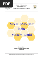 Mathematics Helps Organize Patterns and Regularities in The World | PDF ...