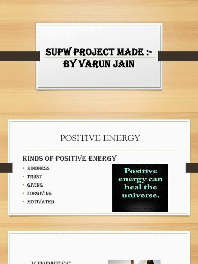 Varun Jain - SUPW Project | PDF