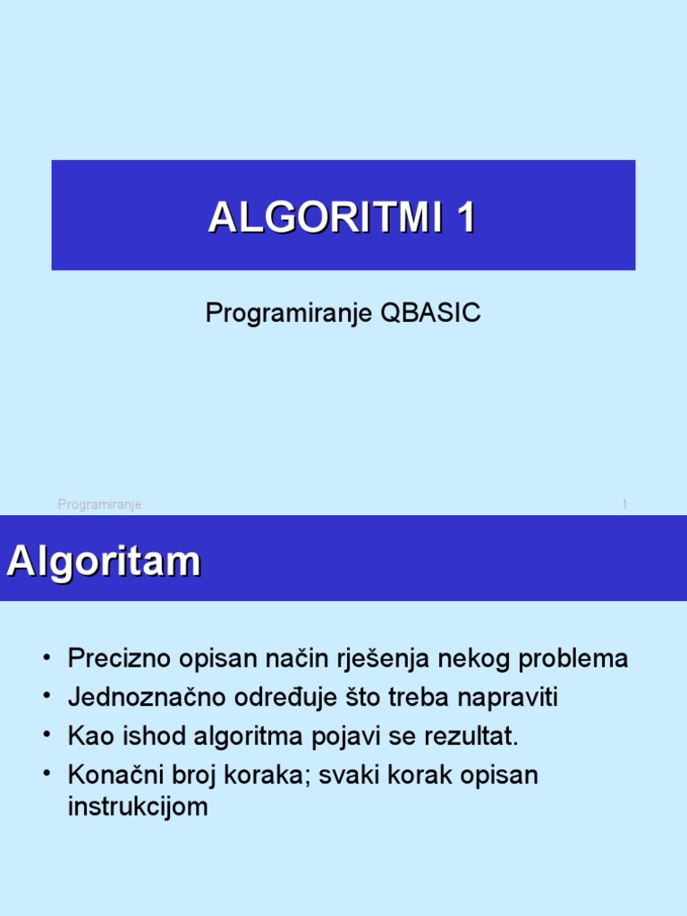 Prog 01 Algoritmi 1 | PDF