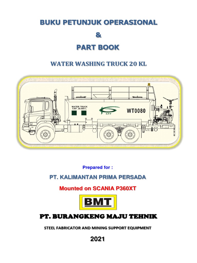 MANUAL BOOK WST 20 KL On SCANIA P360XT (PT. KALIMANTAN PRIMA PERSADA ...