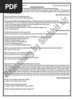 Easy Seating Arrangement Questions PDF | PDF | Quiz