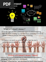 Further Notes on the Four Resources Model | PDF | Literacy | Teachers