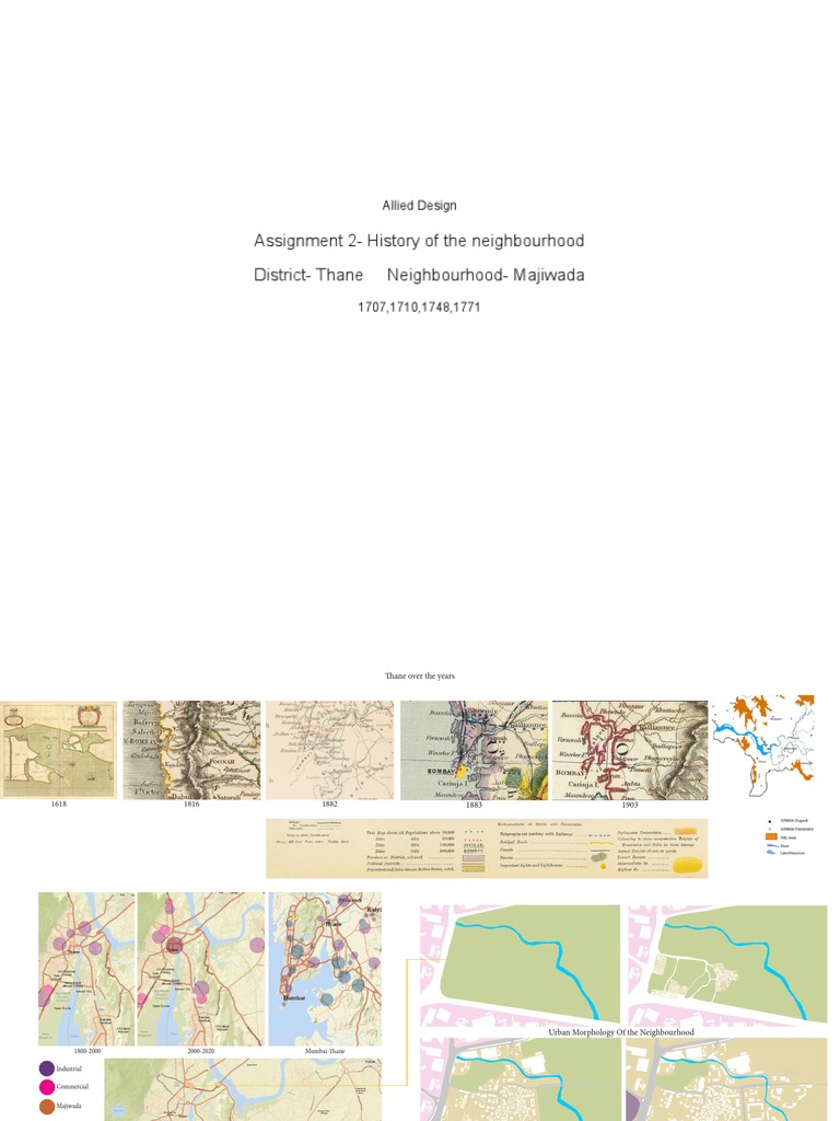 Assignment 2-History of The Neighbourhood District - Thane ...