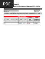 Rig Risk Assessment | PDF | Drilling Rig | Combustion