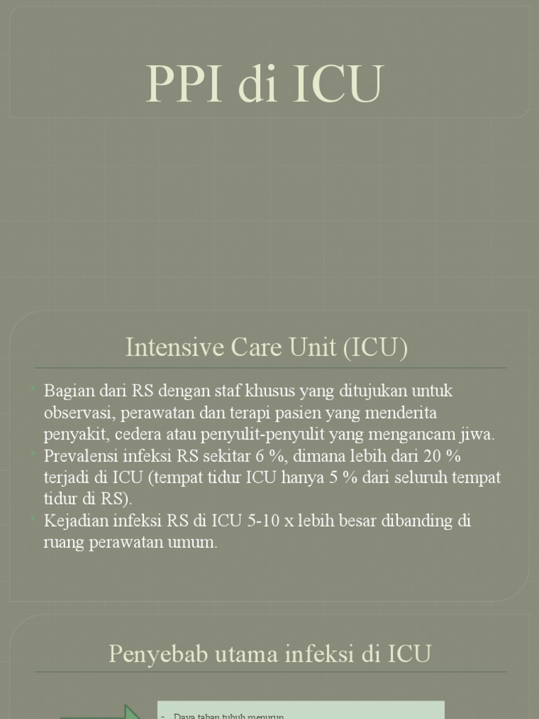 PPI Di ICU | PDF
