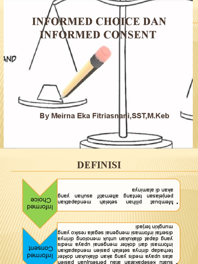 Informed Choice dan Consent dalam Kebidanan | PDF