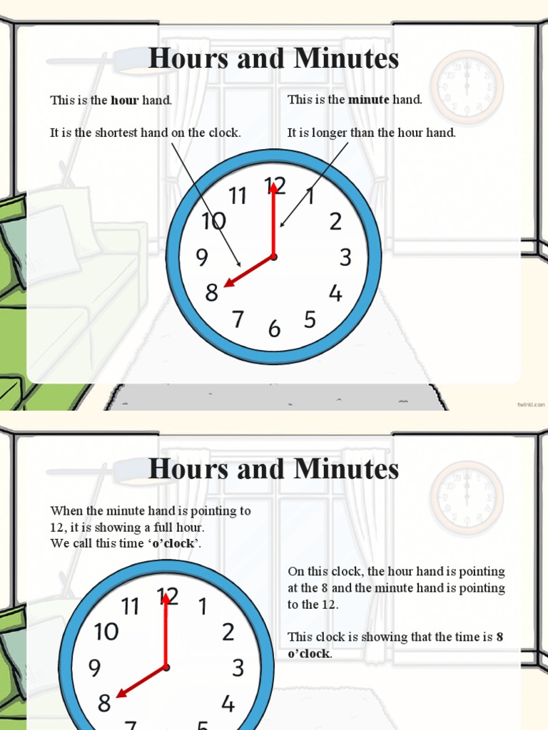 Telling The Time | PDF