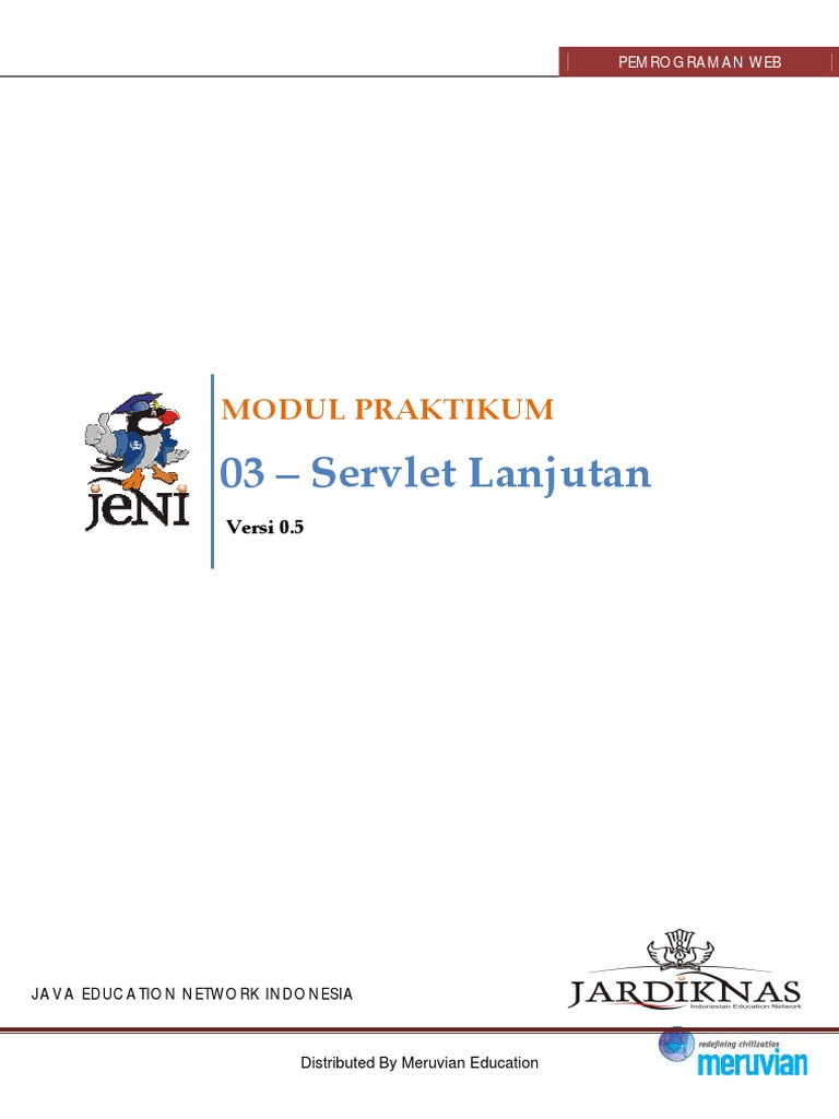 CMPJ3 - 03 Servlet Lanjutan | PDF