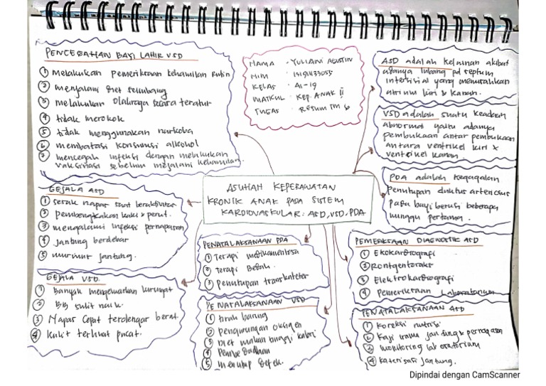 Mind Map Askep Kronik Pada Anak | PDF