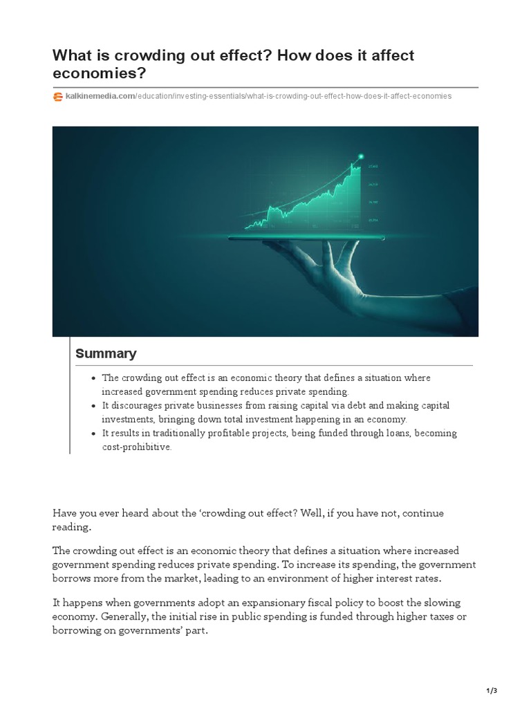 What Is Crowding Out Effect How Does It Affect Economies | PDF ...