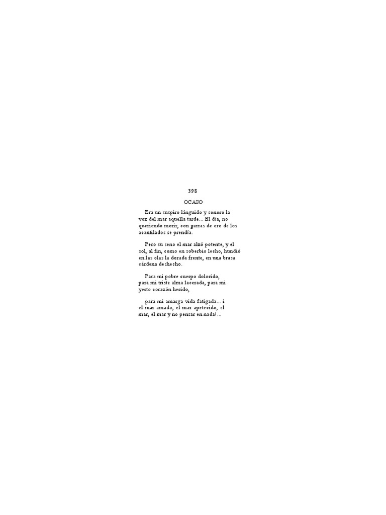 Antología de La Poesía Hispánica Contemporánea-Cátedra | PDF