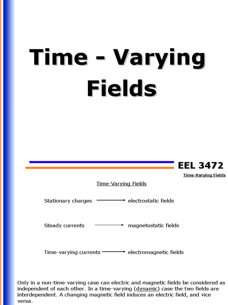 Electromagnetic Fields and the Continuity Equation: Understanding the ...