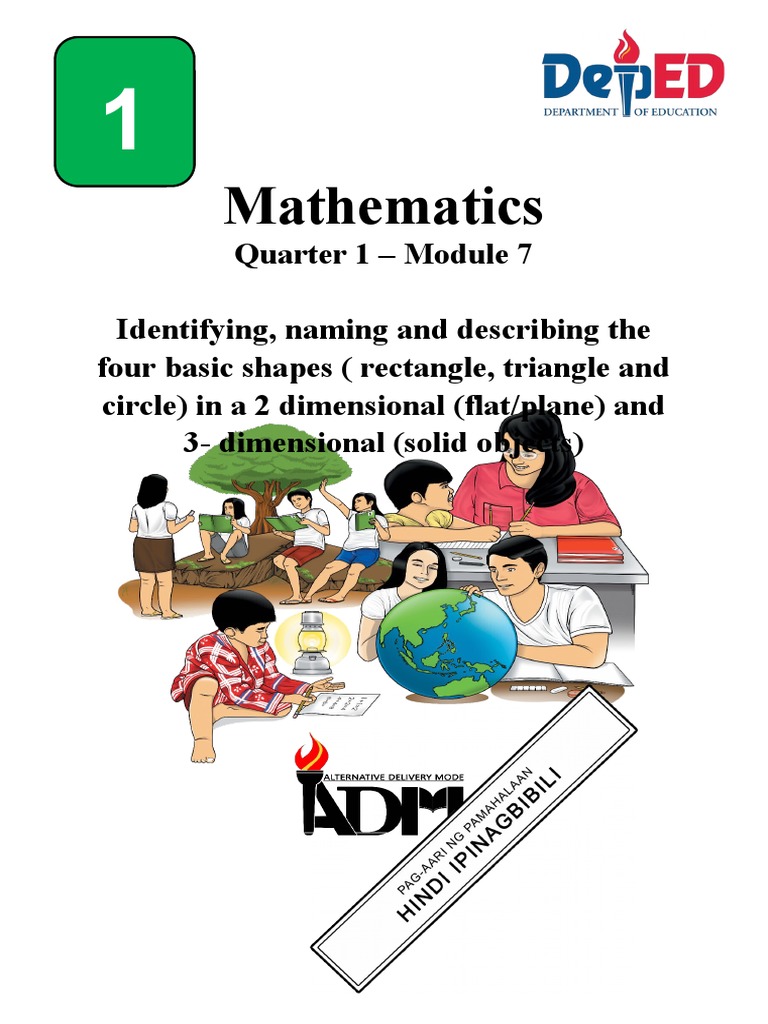 CONTEXTUALIZED-ADM MATH1 Q3 Wk5M7 | PDF