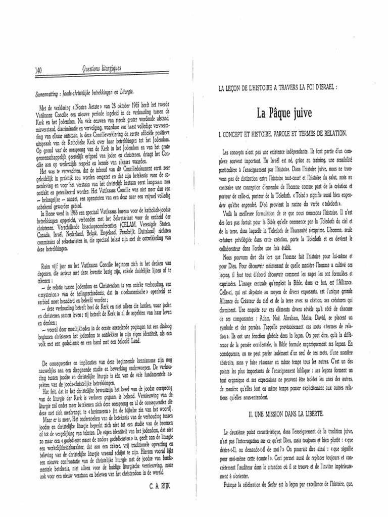 ASHKENASY Y., Célébration de La Pâque Juive (Haggadah), Questions ...