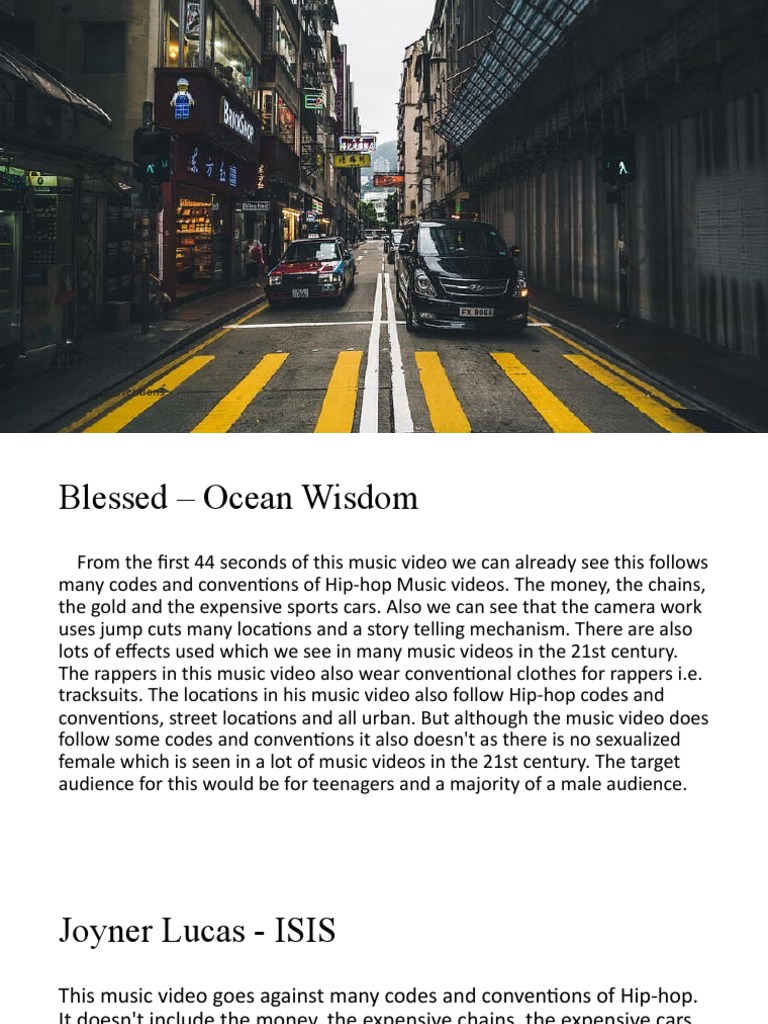 Codes and Conventions | PDF | Hip Hop Music