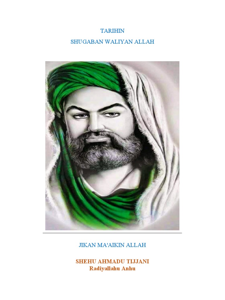 Tarihin Shehu Tijjani 2 | PDF | Abrahamic Religions