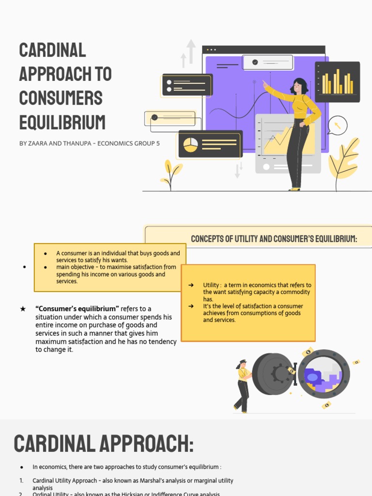 Cardinal Approach To Consumers Equilibrium | PDF | Utility | Economics