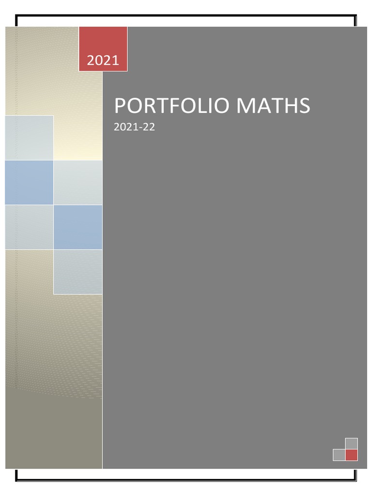 Maths Portfolio | PDF | Trigonometric Functions | Polynomial