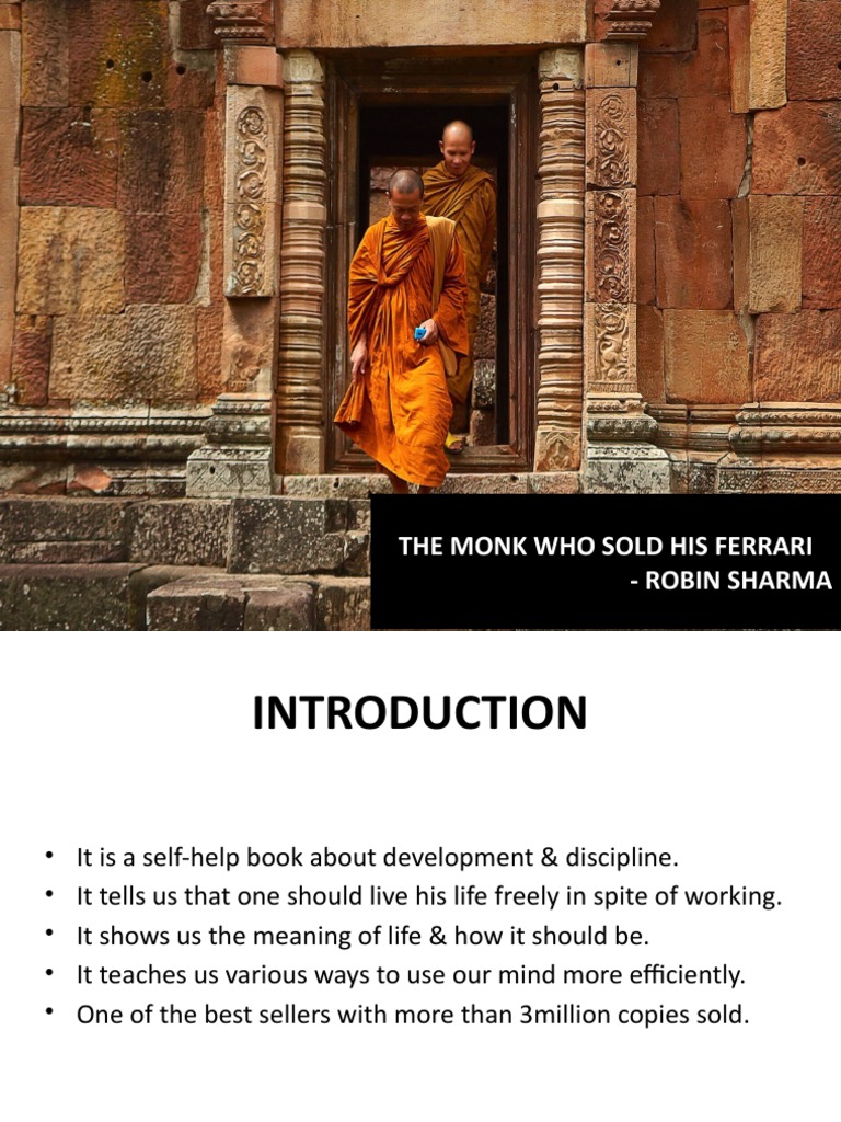 Book Review The Monk Who Sold His Ferrari | PDF | Meaning Of Life ...